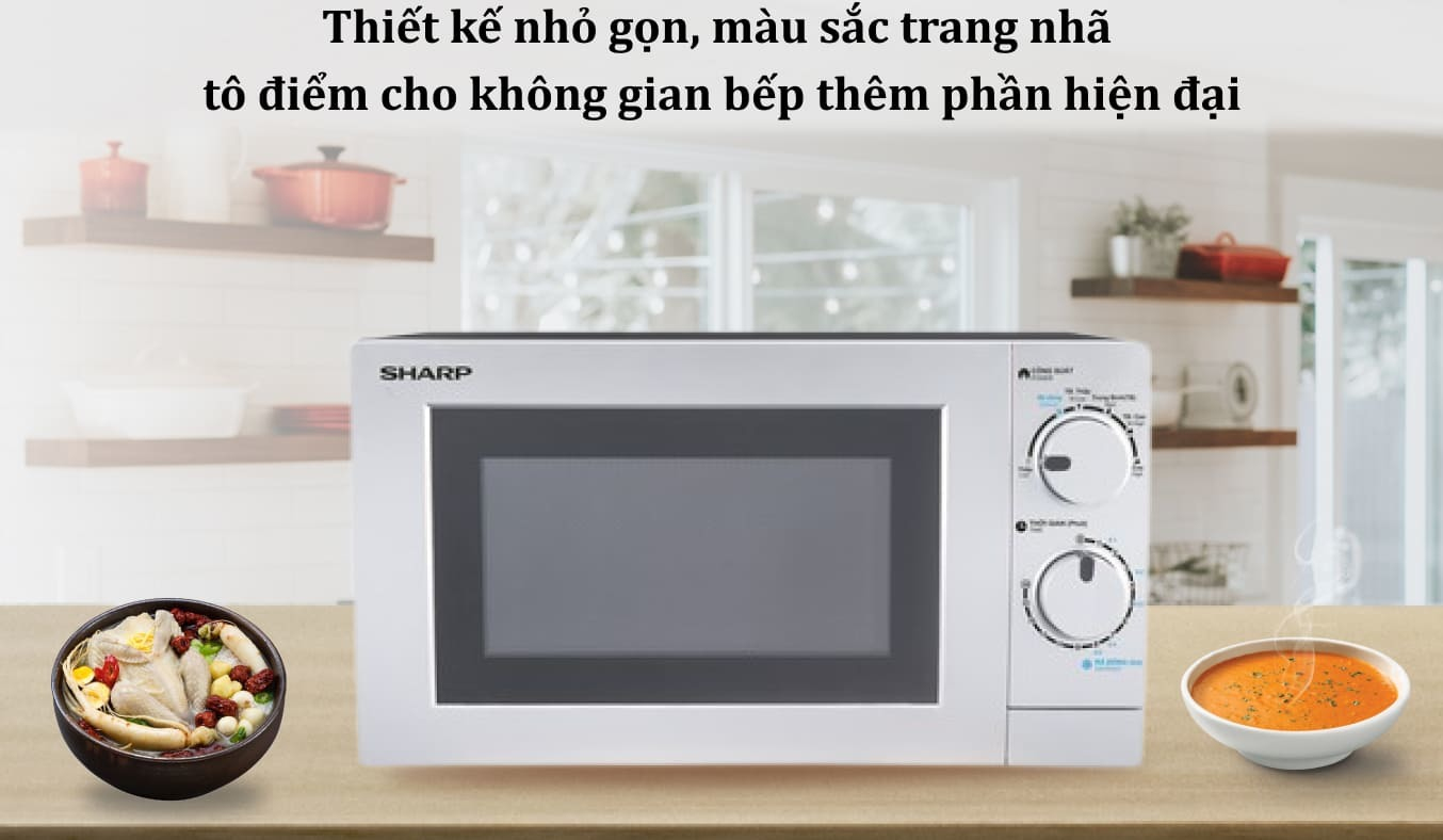 Lò Vi Sóng Sharp 20 Lít R-209VN-SK Giá Tốt | Nguyễn Kim